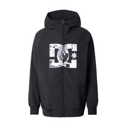 DC Shoes Sportjacke 'SPECTRUM' Herren Gr&ouml;&szlig;e S grau / basaltgrau / schwarz / offwhite