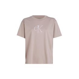 Calvin Klein Jeans Shirt Damen Gr&ouml;&szlig;e L beige