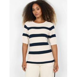 soyaconcept Pullover 'KANITA' Damen Gr&ouml;&szlig;e XXL creme / marine
