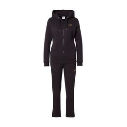Puma Trainingsanzug Damen Gr&ouml;&szlig;e M gold / schwarz