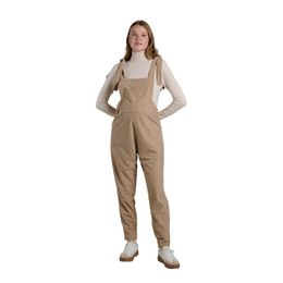 LYN MAMA Umstand Latzhose Damen Gr&ouml;&szlig;e L hellbraun