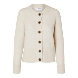 Selected Strickjacke 'Sia' Damen Gr&ouml;&szlig;e XL hellbeige