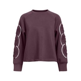 Object Sweatshirt 'OBJDorina' Damen Gr&ouml;&szlig;e XL weinrot