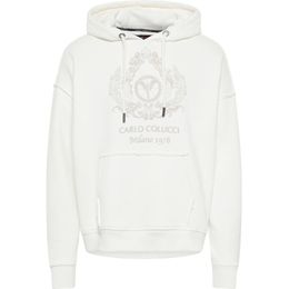 Carlo Colucci Sweatshirt 'De Bona' male White size L