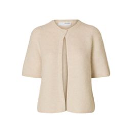 Selected Strickjacke 'SIA' Damen Gr&ouml;&szlig;e L beige