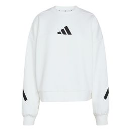 adidas Sportswear Athletic Sweatshirt 'Z.N.E.' female White size S
