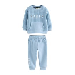 Baker By Ted Baker Jogginganzug Jungen Gr&ouml;&szlig;e 68 hellblau / wei&szlig;