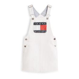 Tommy Hilfiger Latzrock 'HERITAGE' M&auml;dchen Gr&ouml;&szlig;e 122 rot / schwarz / white denim