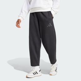 adidas Sportswear Sporthose 'Essentials' Damen Gr&ouml;&szlig;e XXL grau / schwarz
