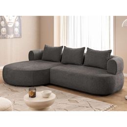 Home Affaire Ecksofa &raquo;LUSSAC L-Form Design-Sofa mit Zierkissen, Ma&szlig;e B/T/H: 257/159/78 cm&laquo; hoher Sitzkomfort und modernes Design, Sofa ohne 