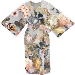 Apelt Kimono 1 Stk. grau Schlafen