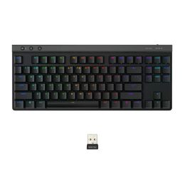Logitech Gaming-Tastatur »G515 Lightspeed TKL - Tactile - Black - DEU« (USB-Anschluss) kabellos Schwarz
