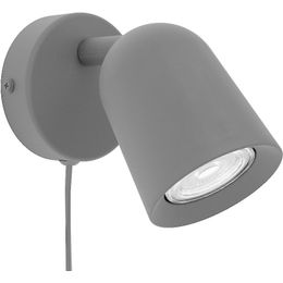 Eglo Deckenspot »CAMALDOLI Spotlampe - Stahl - GU10 - 1X5W - IP20« GU10 1 Stk. schwarz