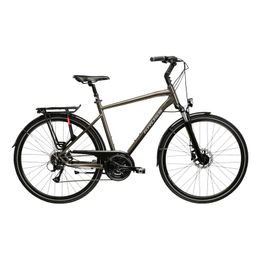 KROSS Trekkingrad &raquo;Trans 4.0 braun&laquo; 24 Gang Shimano ACERA M3020 Schaltwerk Kettenschaltung braun+schwarz