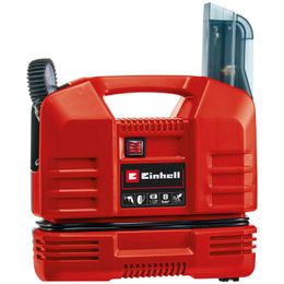 Einhell Koffer-Kompressor &raquo;TC-AC 190 OF Set&laquo; Set, 4 Stk. tlg. inkl. Koffer f&uuml;r universelle Aufbewahrung von Werkzeug und Zubeh&ouml;r rot Kabelaufwicklung direkt 