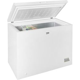 Beko Gefriertruhe »CF200CWN« 84, 5 cm hoch 102, 6 cm breit Dank des Abtausystems von MinFrost wird die Eisbildung reduziert Weiß