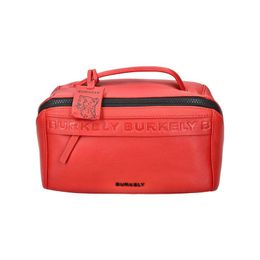 Burkely Kosmetiktasche &raquo;Taschen Leder&laquo; Rot