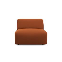 OTTO home Sessel &raquo;Merid Sofa-Mittel-Element, Breite: 84 cm&laquo; als Modul oder separat verwendbar, f&uuml;r individuelle Zusammenstellung orange Struktur fein 