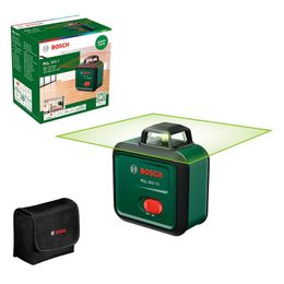 Bosch Home and Garden BOSCH HOME & GARDEN Linienlaser &raquo;PLL 360-1G UNI&laquo; Set gr&uuml;n Waagerechte 360&deg;-Linie f&uuml;r genaues Ausrichten im ganzen Raum