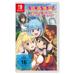 pqube Spielesoftware »Konosuba! God's Blessing on this Wonderful World!« Nintendo Switch ohne Farbbezeichnung Zieh die mystischen Outfits an! Aber...