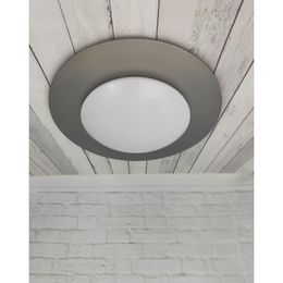 Niermann Deckenleuchte &raquo;Deckenschale Saturn&laquo; E27 1 Stk. E27 Fassung f&uuml;r einfachen Leuchtmittelwechsel silber