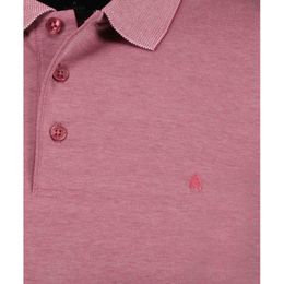 Ragman Poloshirt Vintage Rot-434 S S 3-Knopfleiste