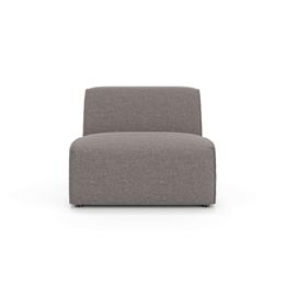 OTTO home Sessel &raquo;Merid Sofa-Mittel-Element, Breite: 84 cm&laquo; als Modul oder separat verwendbar, f&uuml;r individuelle Zusammenstellung braun 100% Polyester