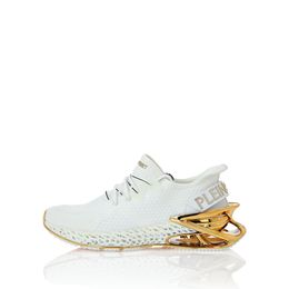 Plein Sport Sneaker 'Thunder Force Gen X 01' Herren Gr&ouml;&szlig;e 38 gold / wei&szlig; Sommerschuhe