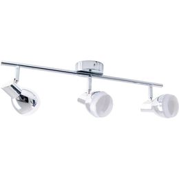 N&auml;ve N&Auml;VE LED Deckenspot &raquo;Chromey&laquo; LED-Board 1 Stk. Warmwei&szlig; f&uuml;r Wand und Decke geeignet, Farbe: chrom chromfarben