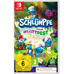 ASTRAGON Spielesoftware »Die Schlümpfe: Mission Blattpest« Nintendo Switch Code in the Box ohne Farbbezeichnung
