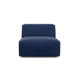 OTTO home Sessel &raquo;Merid Sofa-Mittel-Element, Breite: 84 cm&laquo; als Modul oder separat verwendbar, f&uuml;r individuelle Zusammenstellung blau Struktur fein (