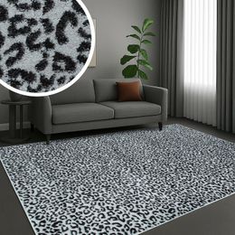 OTTO home Teppich &raquo;Fynna, Leopardenmuster&laquo; rechteckig 9 mm H&ouml;he Leo Design, modern, Wohnzimmer, Schlafzimmer, Esszimmer Kunstfaser