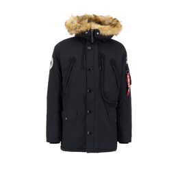 Alpha Industries Winterjacke &raquo;Polar Jacket B&T&laquo; black 4XL 4XL Utility Pocket mit RBF Tag