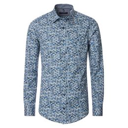Casamoda Hemd - Casual fit - in Blau - 58% | Gr&ouml;&szlig;e L | Herren-plussize