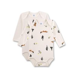 Sanetta 2er-Set: Bodys in Creme - 40% | Gr&ouml;&szlig;e 62 | Baby-bodys