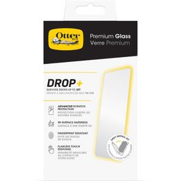 Otterbox Displayschutzglas &raquo;Premium Glass Displayschutz f&uuml;r Apple iPhone 15 Pro&laquo; f&uuml;r Apple iPhone 15 Pro geh&auml;rtetes Glas, x3 Kratzschutz, &uuml;bersteht...