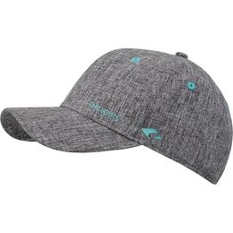 Chillouts Baseball Cap »Christchurch Hat« mit farbigen Akzenten & verstellbarem Verschluss für lässige Styles grau-türkis
