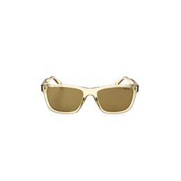 Polaroid Unisex-Sonnenbrille in Gelb/ Khaki - 55% | Größe 54 | Brillen-herren