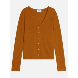 AUTHENTIC CASHMERE Kaschmir-Cardigan "Chalais" in Camel - 49% | Größe S | Damen-pullover-cardigans