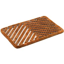 Astra Fußmatte »Coco Brush 561« rechteckig 32 mm Höhe Schmutzfangmatte, In -und Outdoor geeignet natur Obermaterial: 100% Kokos B : 40 cm 1 Stk.