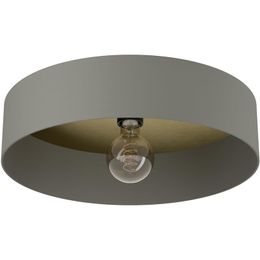 Eglo Deckenleuchte »DUAIA Deckenlampe - Stahl - E27 - 1X40W - IP20« E27 1 Stk. Umbragrau