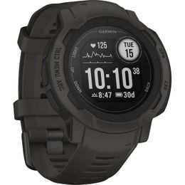 Garmin Smartwatch »INSTINCT 2« (2, 3 cm / 0, 9 ′′) Schiefergrau