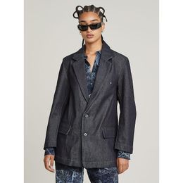 G-Star Raw G-STAR Jackenblazer »Oversized Blazer« raw denim XS XS Reverskragen