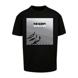 Merchcode T-Shirt &raquo;The Script - Satellites Album Cover Heavy Oversize Tee&laquo; 1 Stk. black L L Darf in keinem Kleiderschrank fehlen