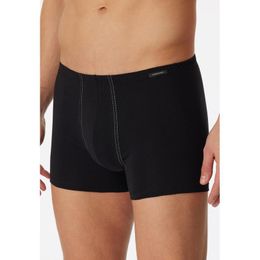 Schiesser Herren Boxershorts &raquo;Essentials&laquo; 2er Pack, mit angenehm weichem Bund schwarz 4