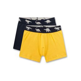Sanetta 2er-Set: Boxershorts in Schwarz/ Gelb - 31% | Gr&ouml;&szlig;e 140 | Kinder-waesche