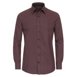 Casamoda Hemd - Comfort fit - in Bordeaux - 58% | Gr&ouml;&szlig;e M | Herren-plussize