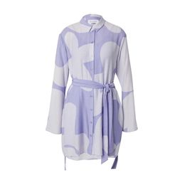 florence by mills exclusive for ABOUT YOU Kleid 'Golden Leaf' Damen Gr&ouml;&szlig;e 36 flieder / wei&szlig; Winterkleid