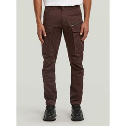 G-Star Raw G-STAR Cargohose &raquo;Rovic Zip 3D Regular Tapered Hose&laquo; chocolate plum 36 - L&auml;nge 36 L&auml;nge 36 36 Rei&szlig;verschluss vorne
