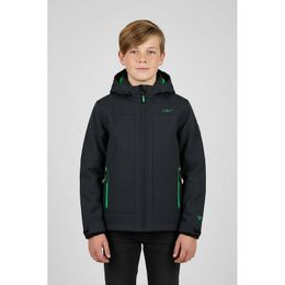 CMP Softshelljacke »KID SOFTSHELL JACKET FIX HOOD« 1 Stk. tlg. mit Kapuze Atmungsaktiv & Wärmeisolierend & Wasserabweisend & für Kinder...